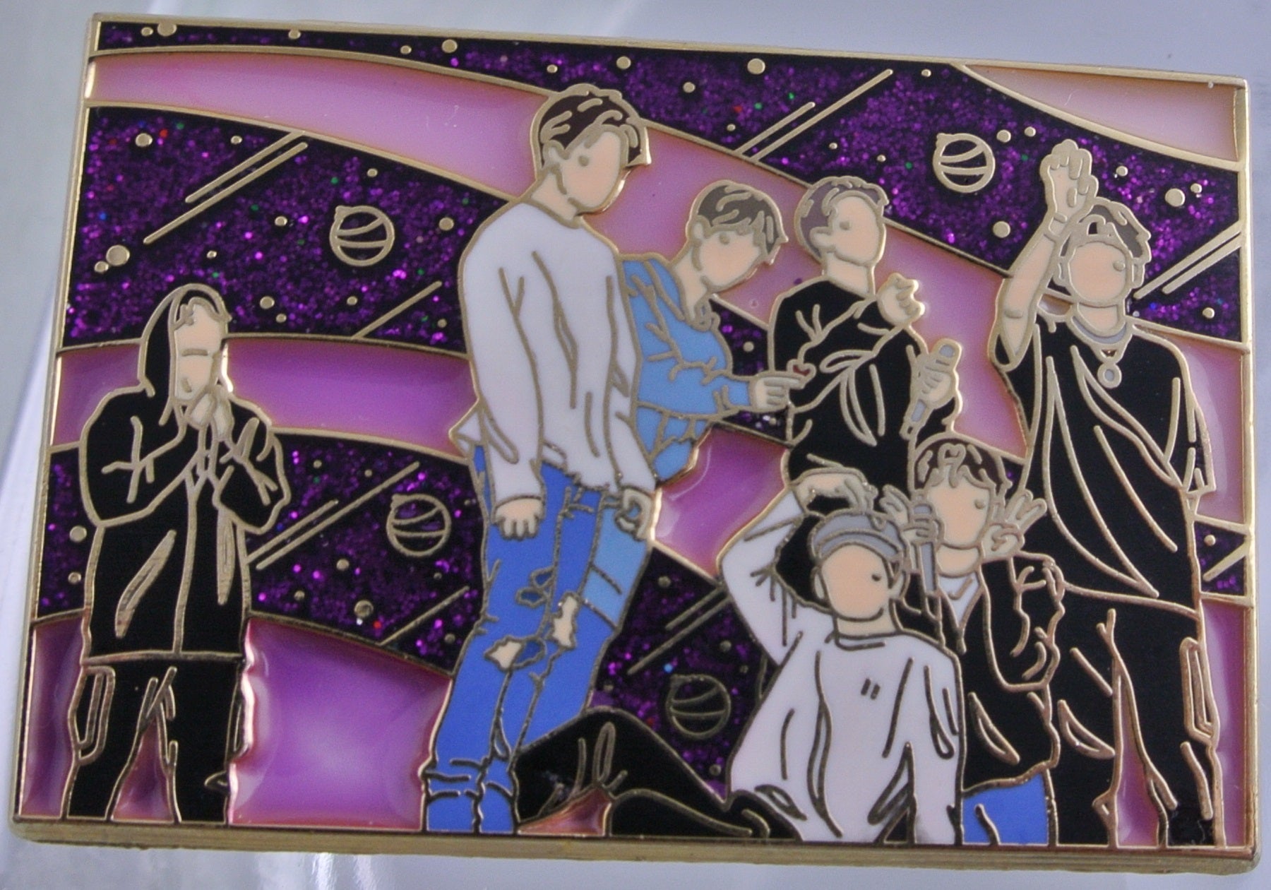 BTS Enamel Pins- Group – Steampunk Fortress